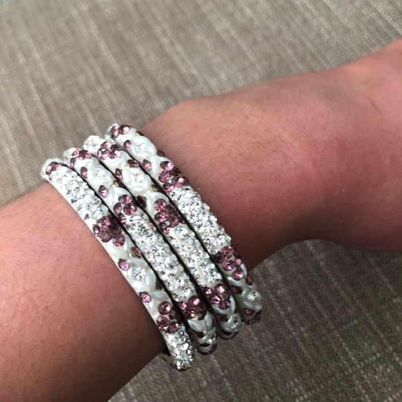 Jewelry | Indianpunjabi Stone Bangles | Poshmark